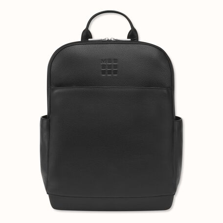 backpack leather black