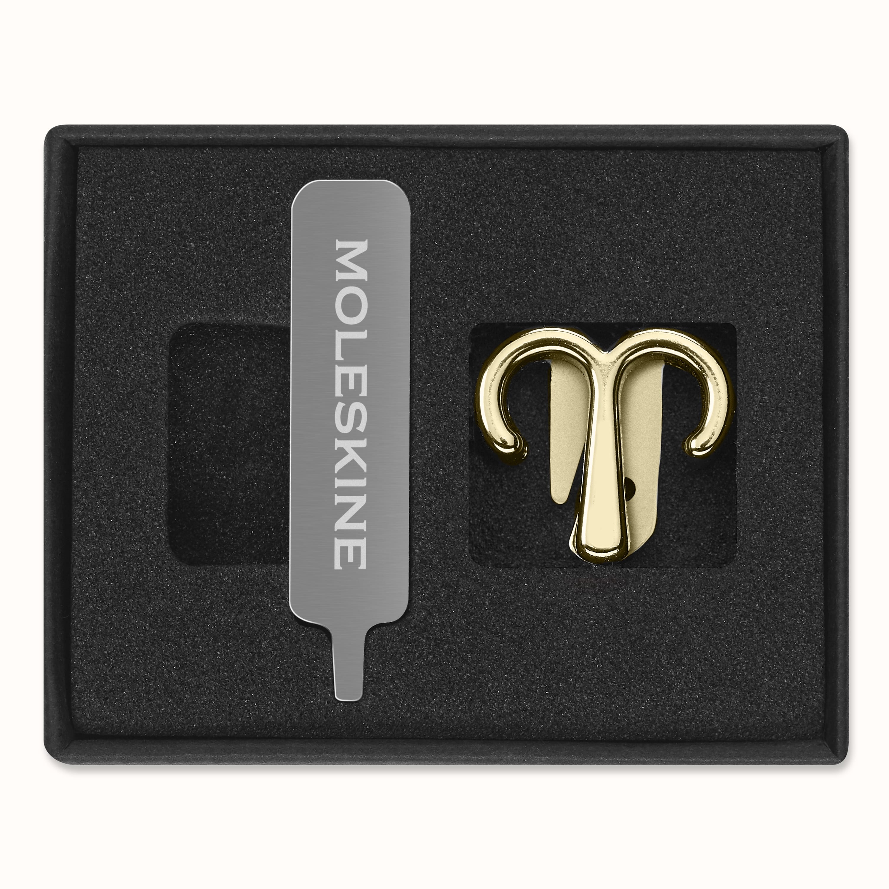 Letters and Symbols Aries Gold | Moleskine