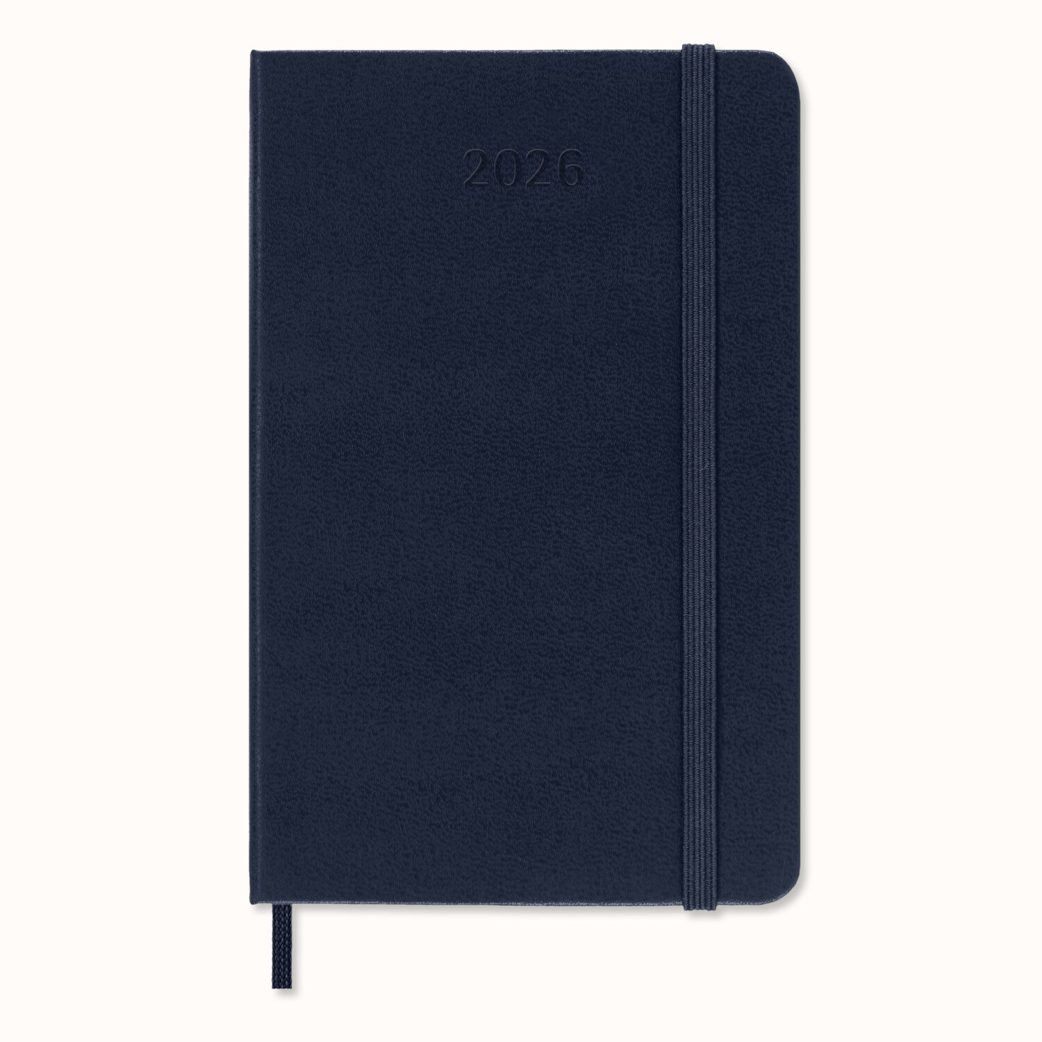 Classic Planner 2026 Pocket Daily, hard cover, 12 months Sapphire Blue ...