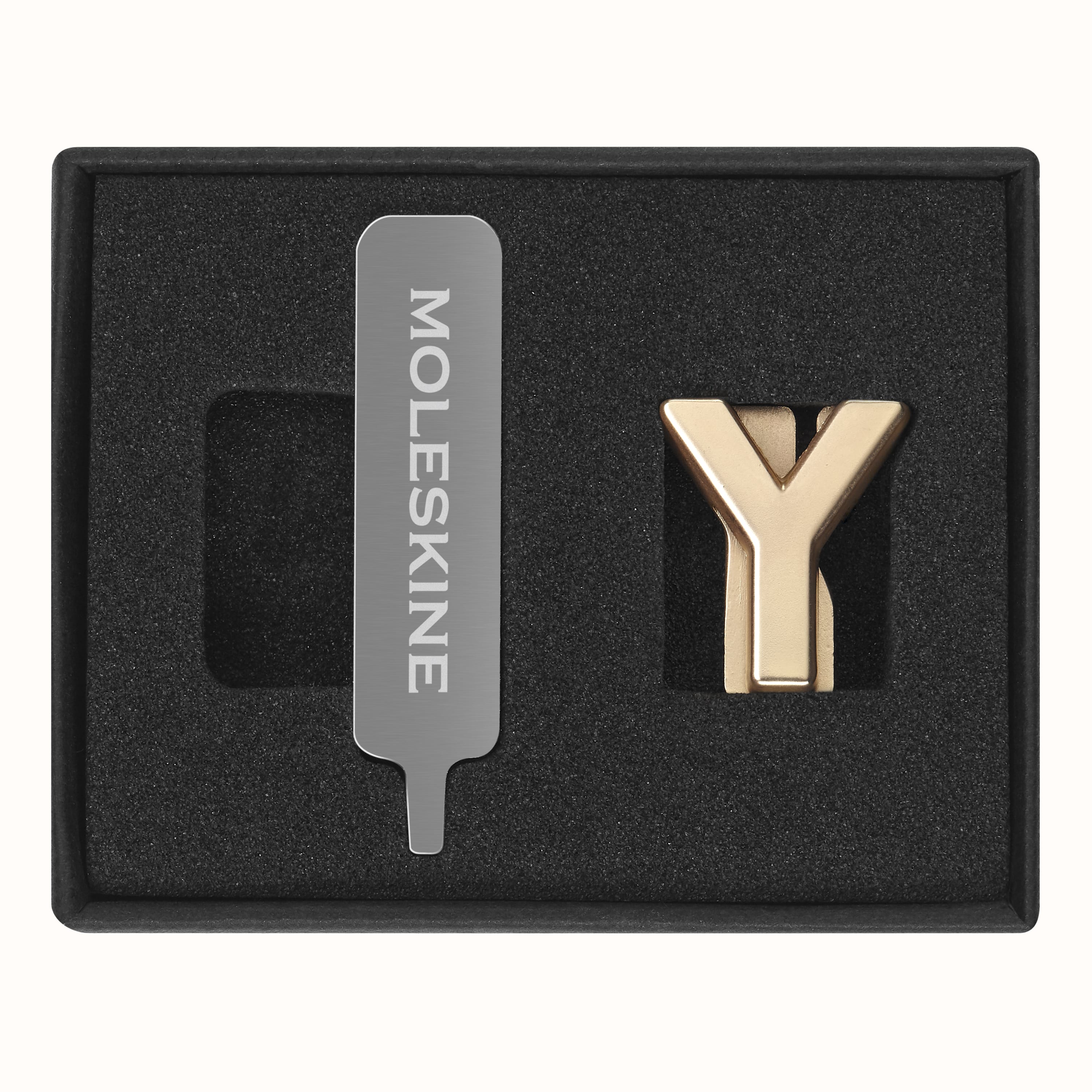 Letters and Symbols Y Gold | Moleskine