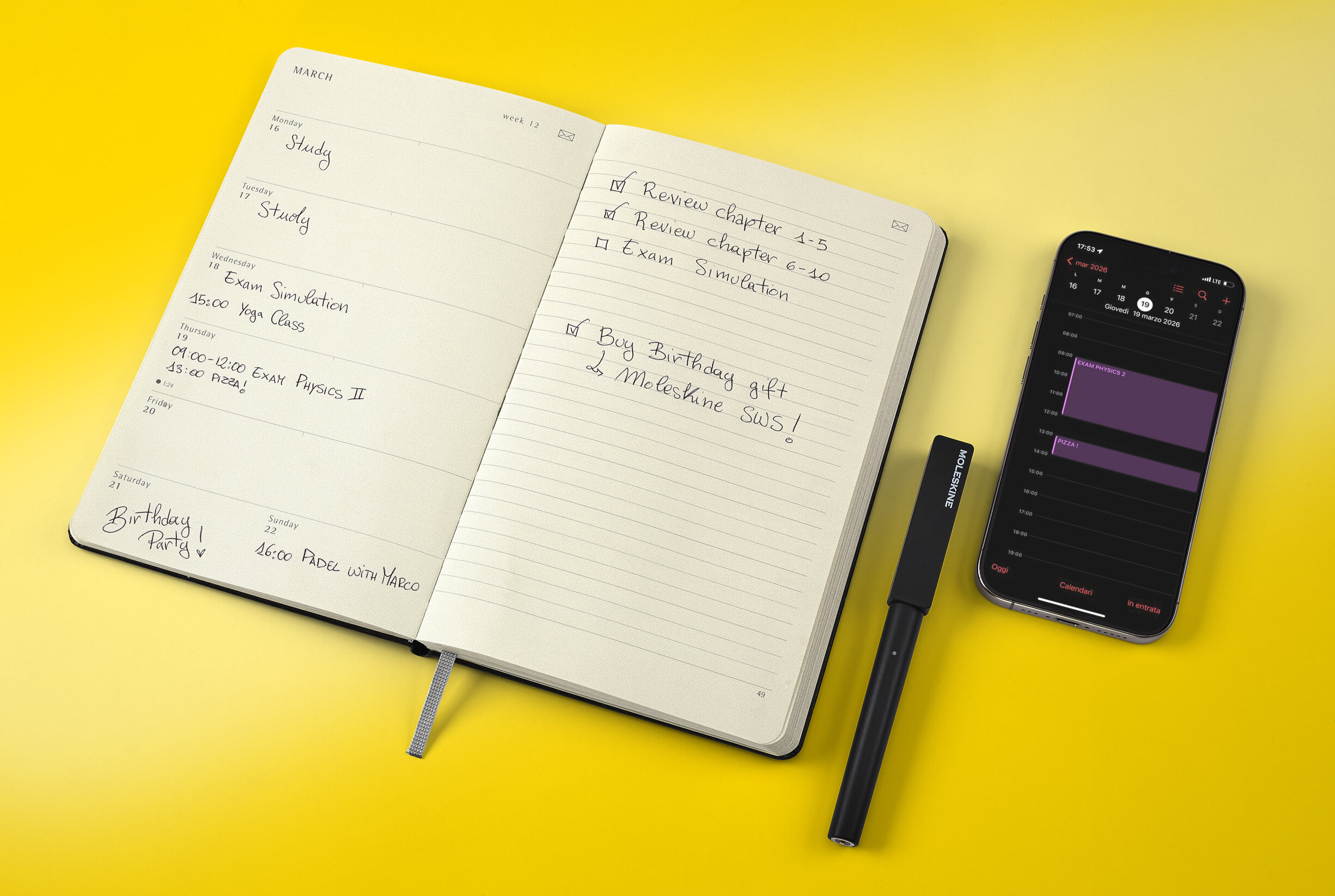 Weekly Planners 2025-2026 for Optimal Organization | Moleskine | Moleskine