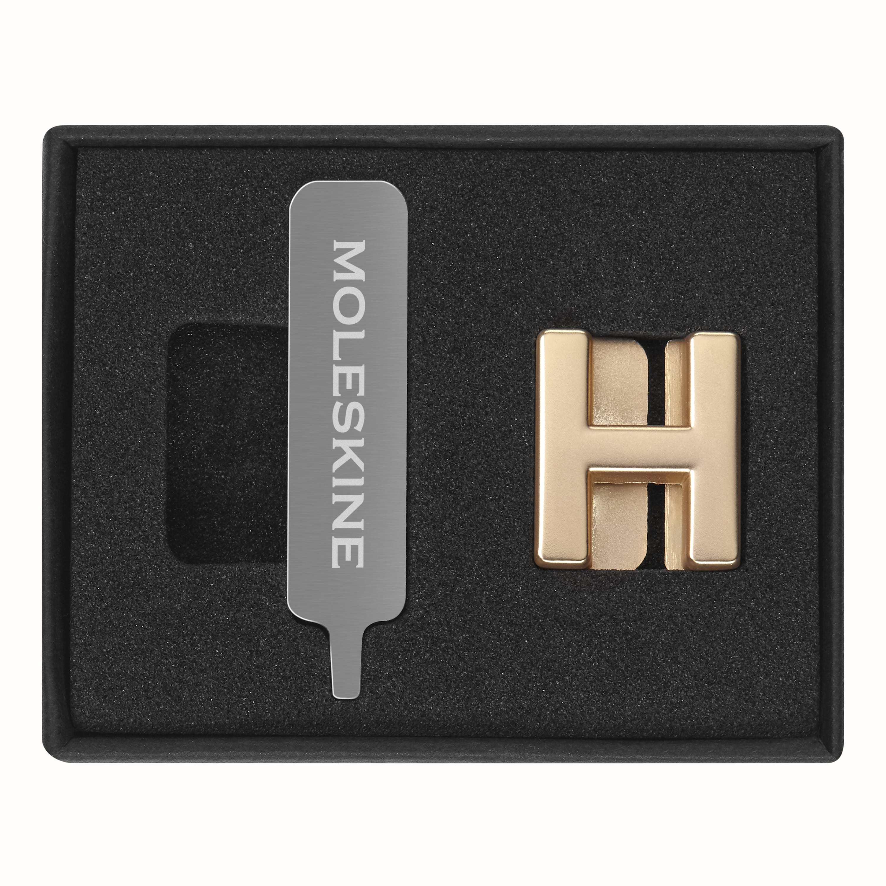 Letters and Symbols H Gold | Moleskine