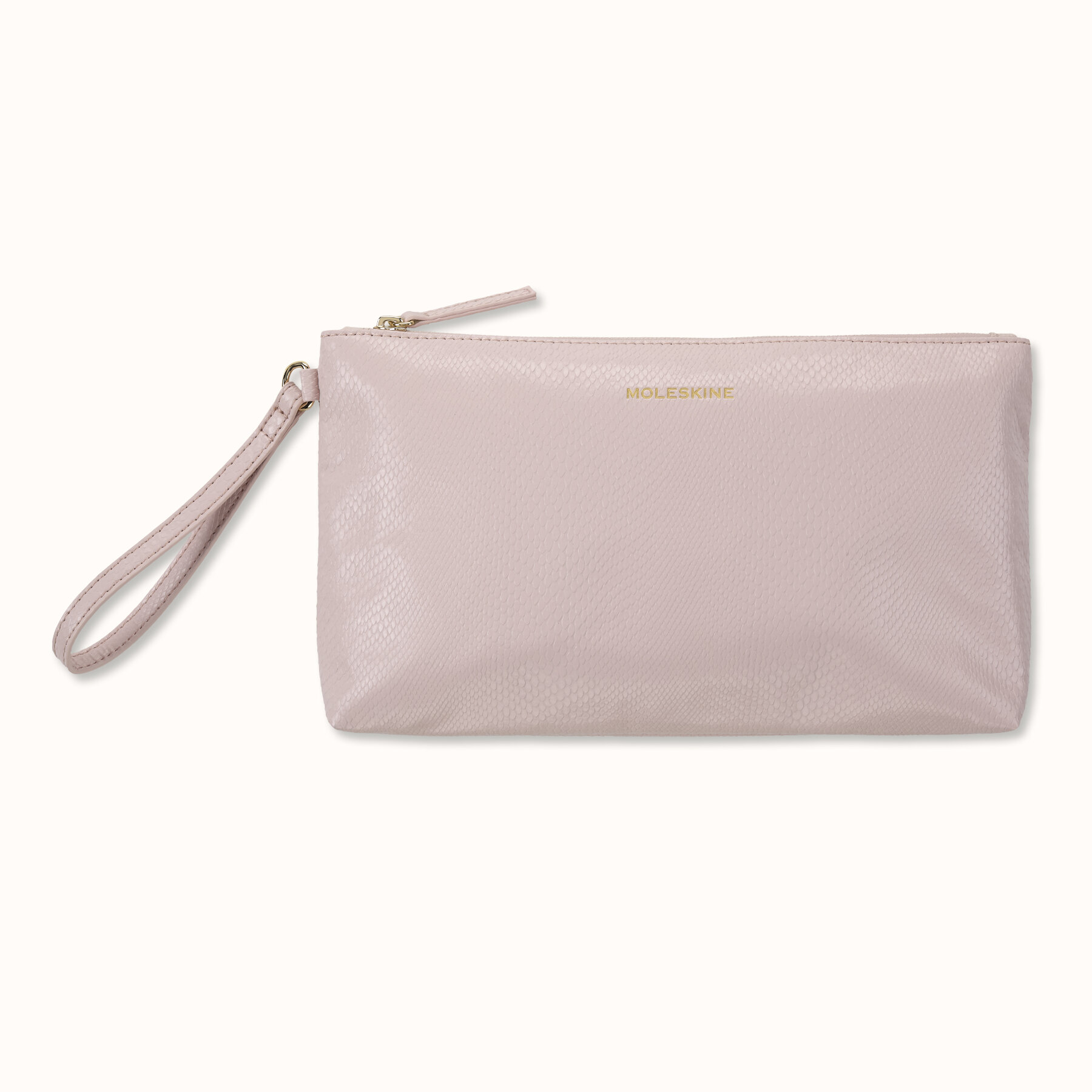 Sakura Pouch Zip-up Pouch with Wristband, VEGEA® Pink | Moleskine Singapore