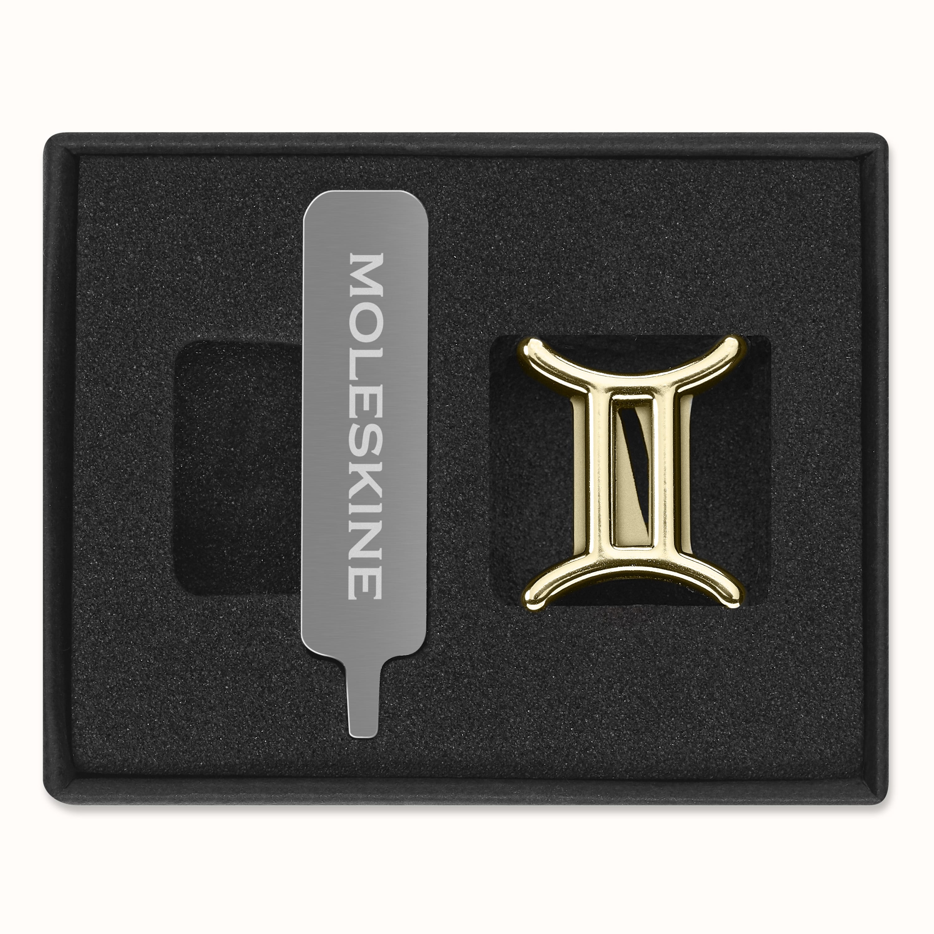 Letters and Symbols Gemini Gold | Moleskine